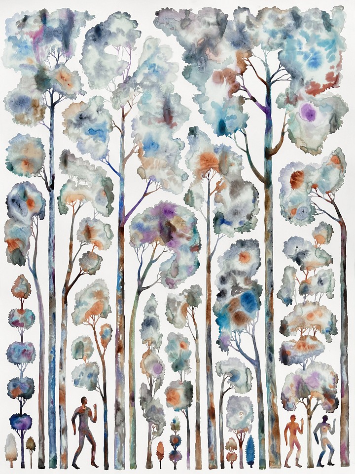 Bryan Rogers (LA) | In the Woods | 2021 | Sears Peyton Gallery