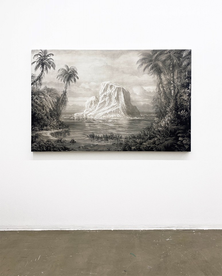 Rick Shaefer (LA) | Lone Oak in Snowy Fields | 2020 | Sears Peyton Gallery